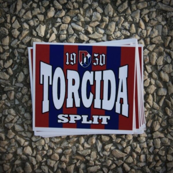 Naljepnice Torcida Split - 10 komada - Torcida